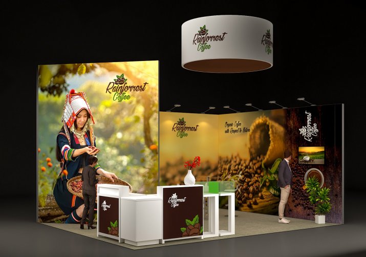 Exhibition stand 6x5 Meter with design 6x5-006 rent or buy - isyfair