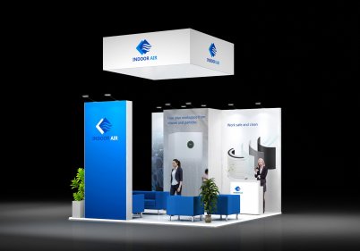Exhibition stand 5x5 Meter with design 5x5-009 rent or buy - isyfair