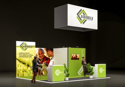 Exhibition stand 6x5 Meter with design 6x5-013 rent or buy - isyfair