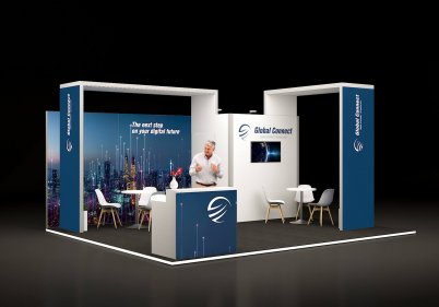 Exhibition stand 6x5 Meter with design 6x5-013 rent or buy - isyfair