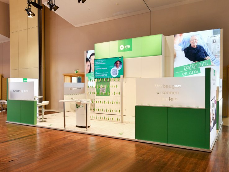 Virtual exhibition stands